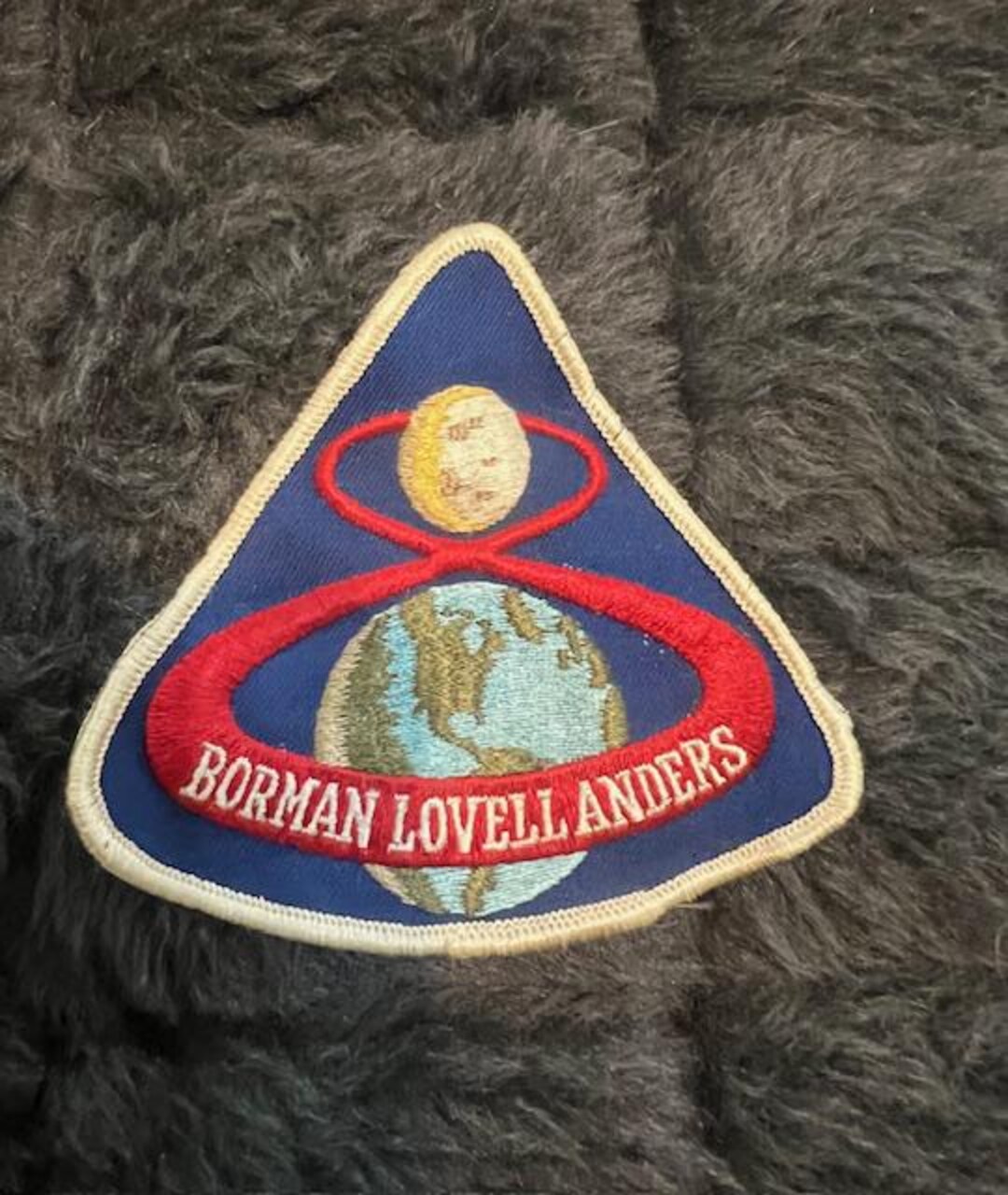 Apollo 8 VIII Nasa Mission Patch Astronauts Borman Lovell Anders Crew ...