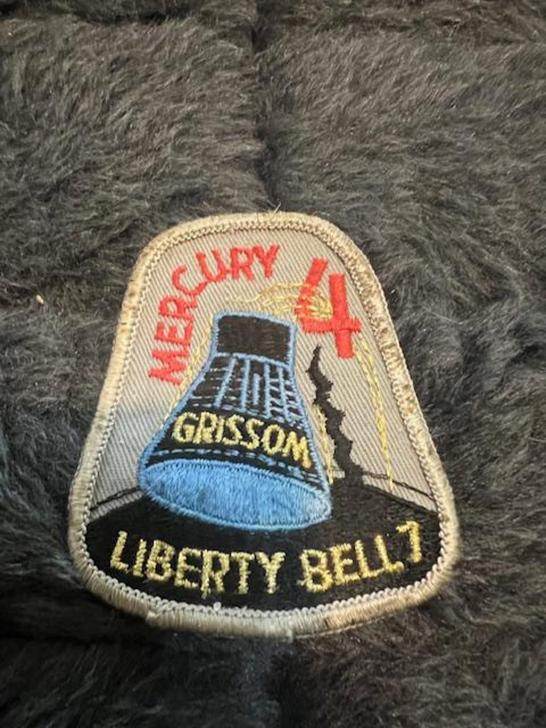 Nasa Mercury 4 Grissom Liberty Bell 7 Mission Patch - Etsy