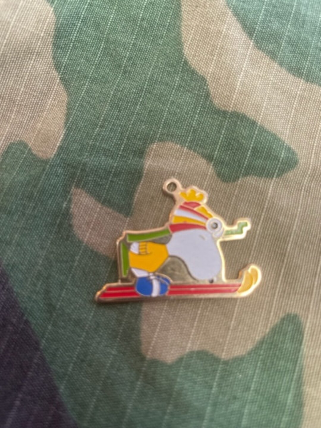 Winter Olympic Sports Skiing Snoopy Peanuts Player Charm for Bracelets ...