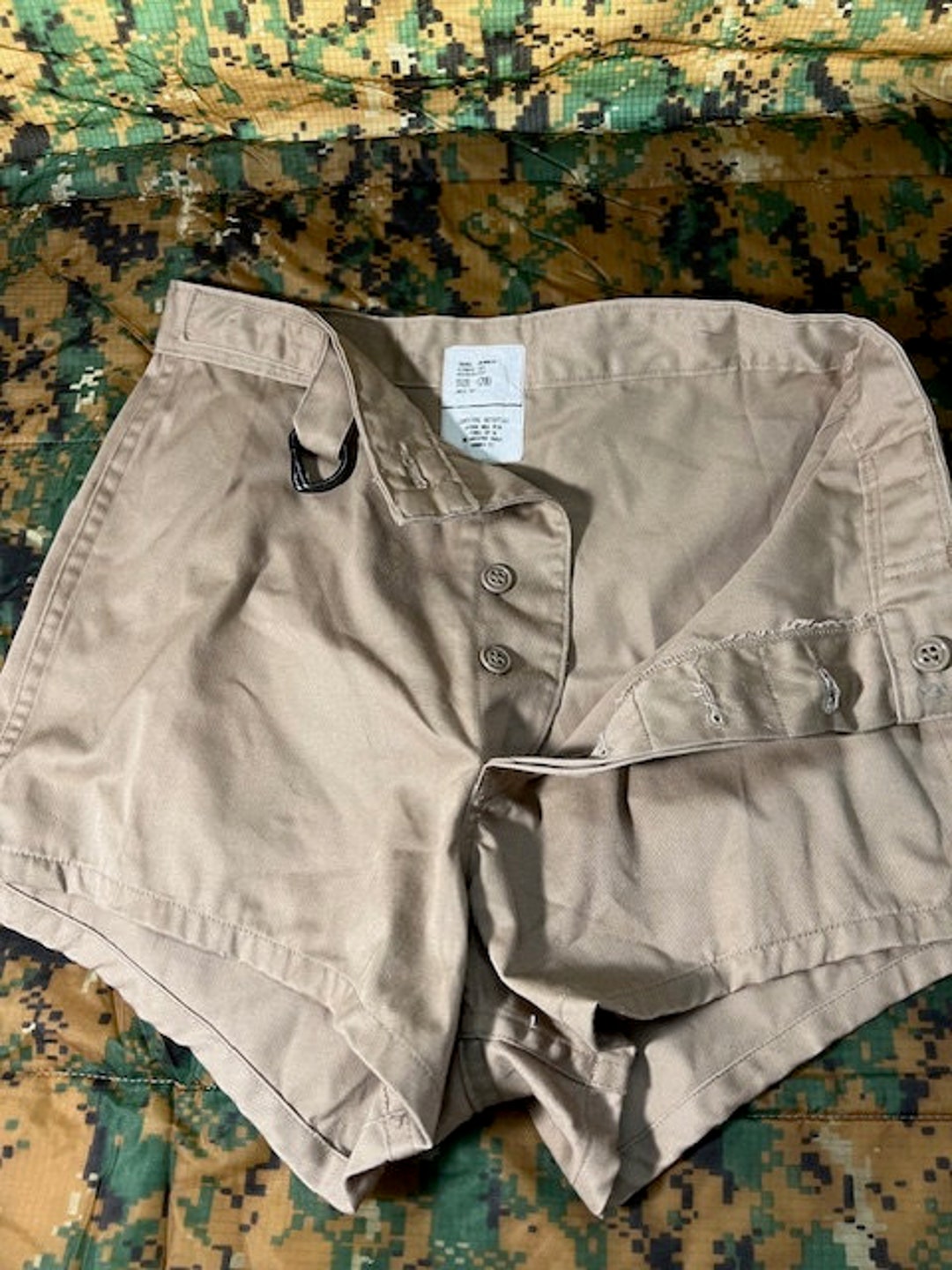 US Military Issue Desert Tan UDT Under Water Diver Shorts Sz 28 - Etsy