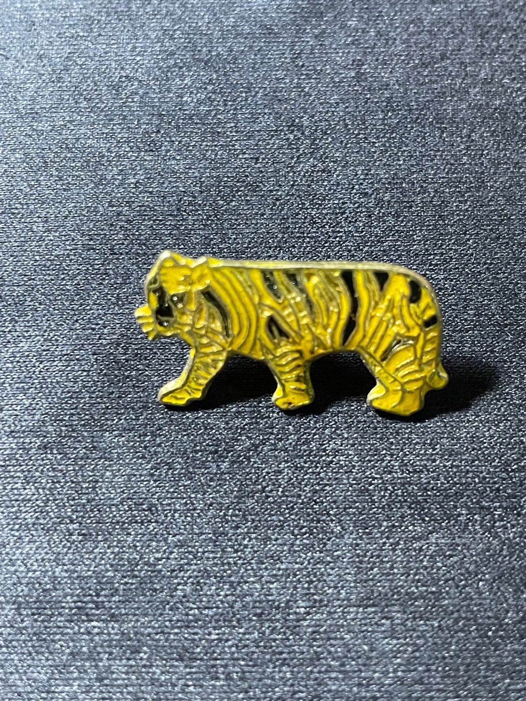 Enamel Tiger Pin - Etsy