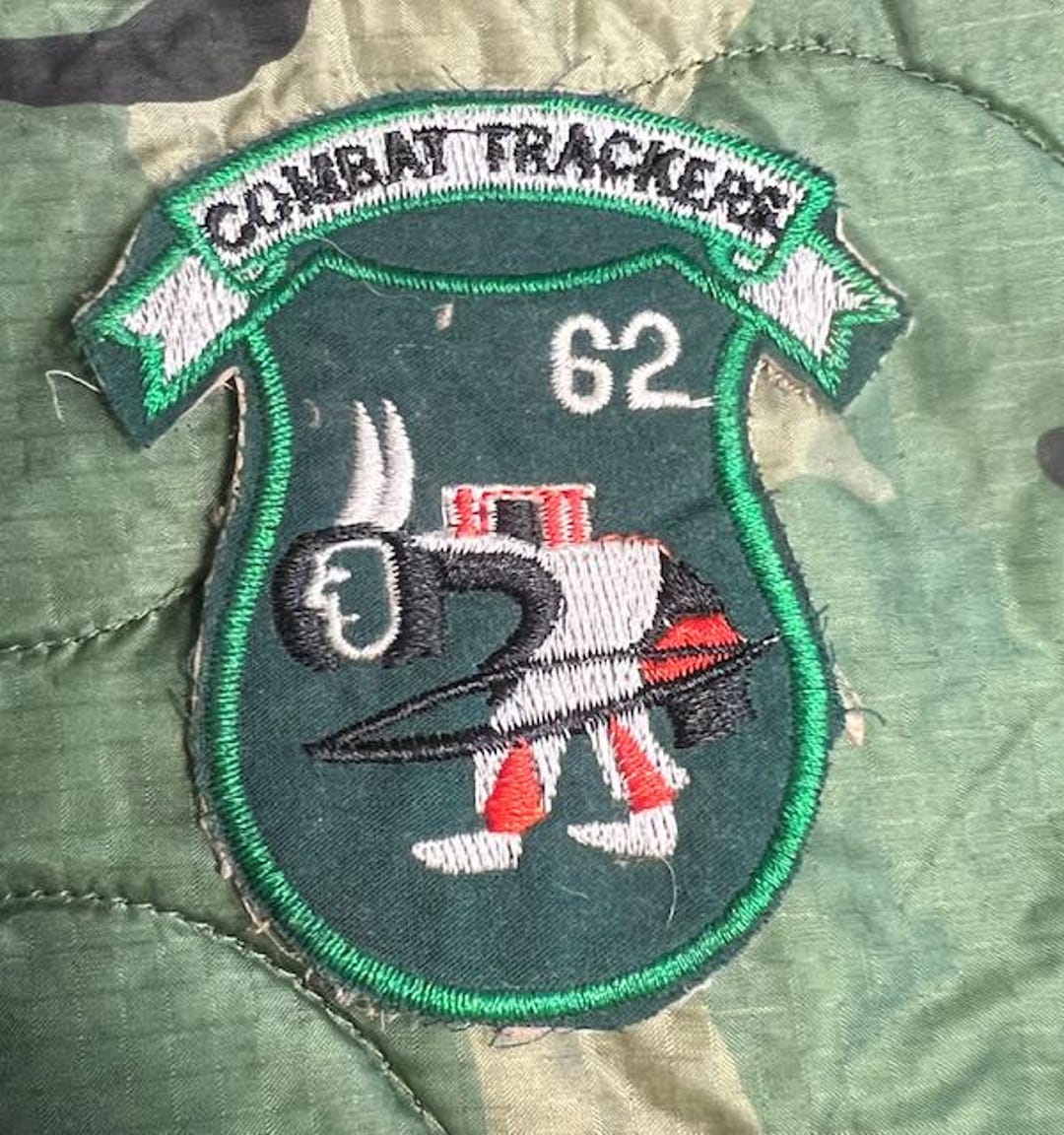 Combat Trackers 62 Battle Patch Vietnam Era ? Airsoft Paint Ball - Etsy