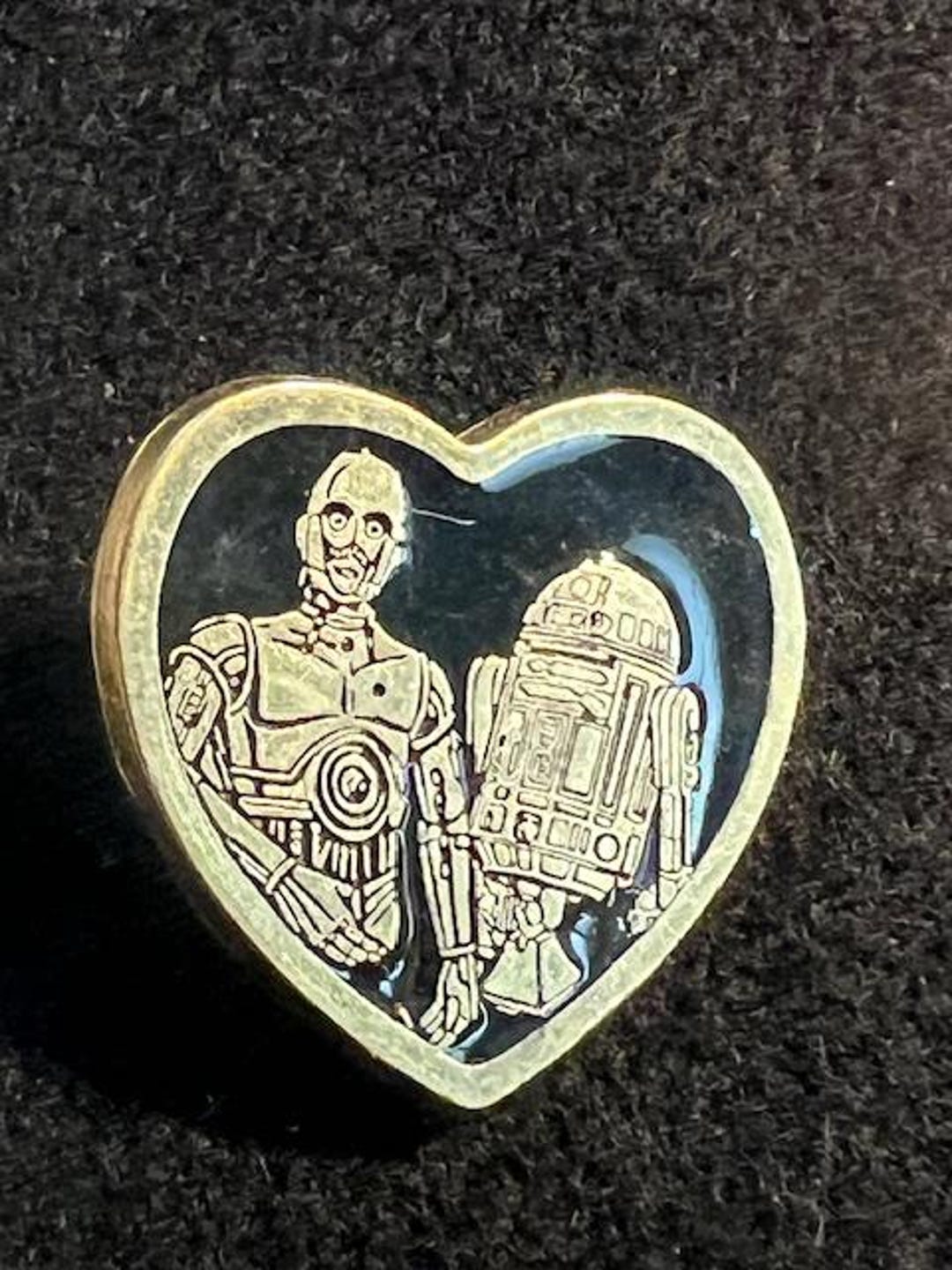 Star Wars C3po R2d2 Movie Variety Collectablepin Jacket Backpack Biker ...