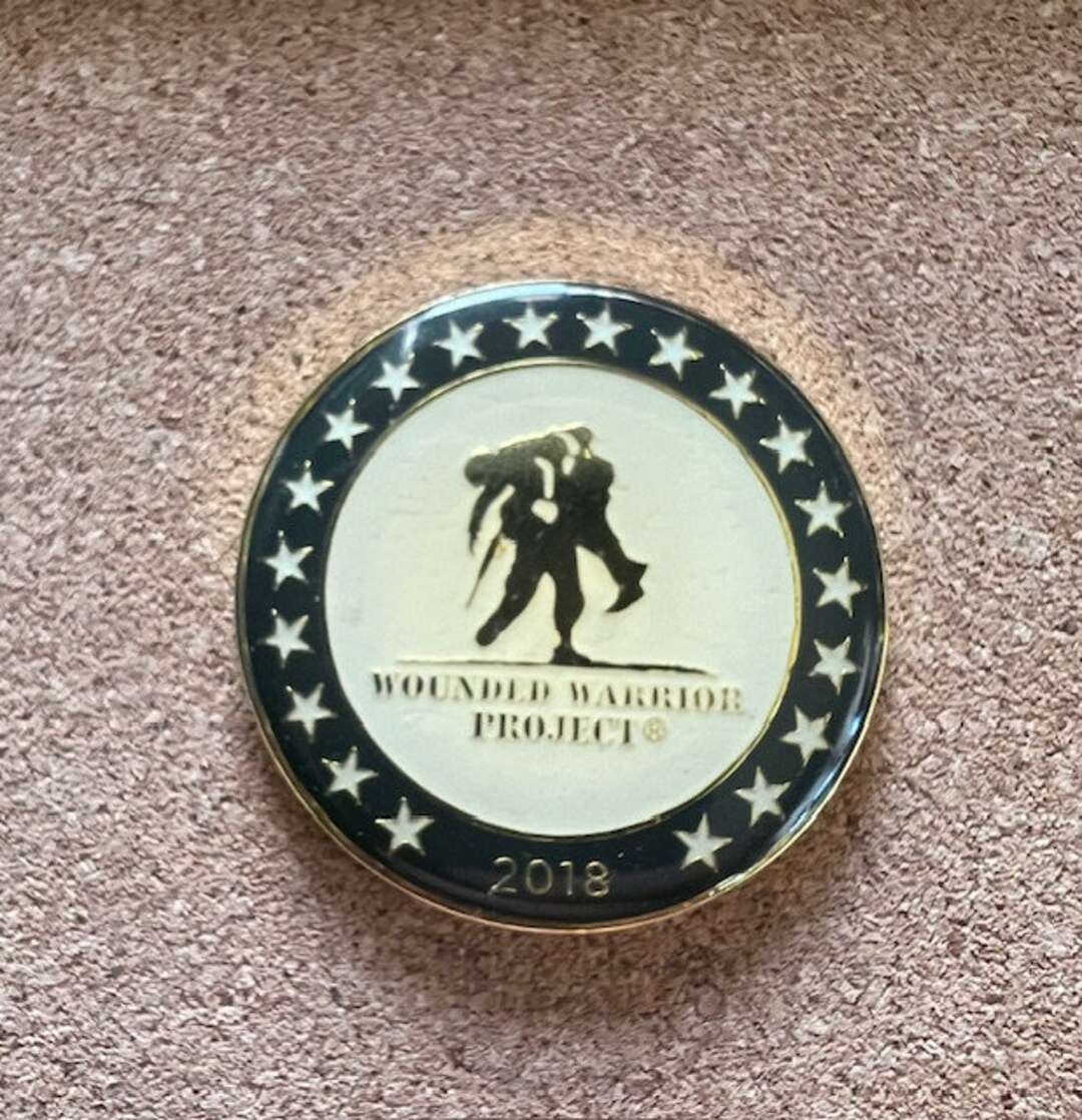 Wounded Warrior Project Challenge Coin 2018 - Etsy