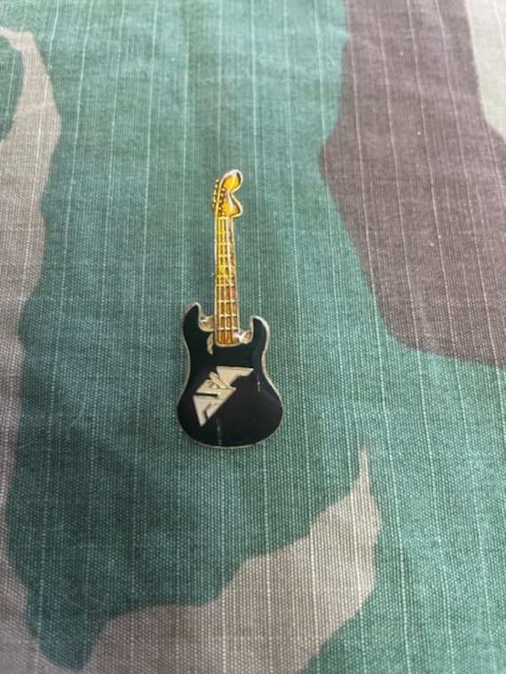 Asia Pop Rock And Roll Electric Guitar Enamel Backpac… - Gem