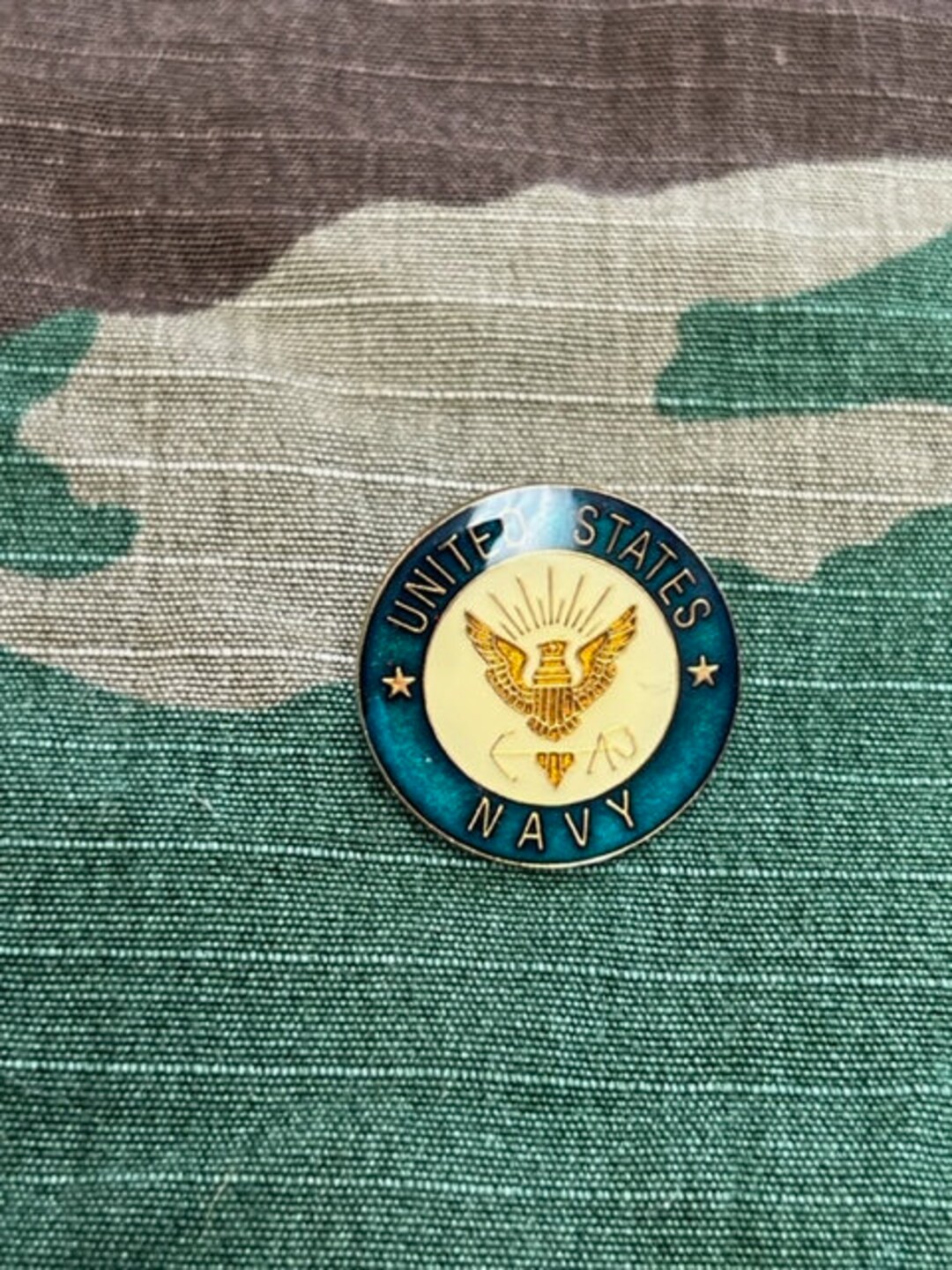 United States Navy Enamel Backpack Pin Jacket Pin Lapel Pin Motorcycle ...