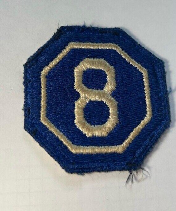 WWII 8th ( Eighth Corps ) VIII US Army Regular Army I… - Gem