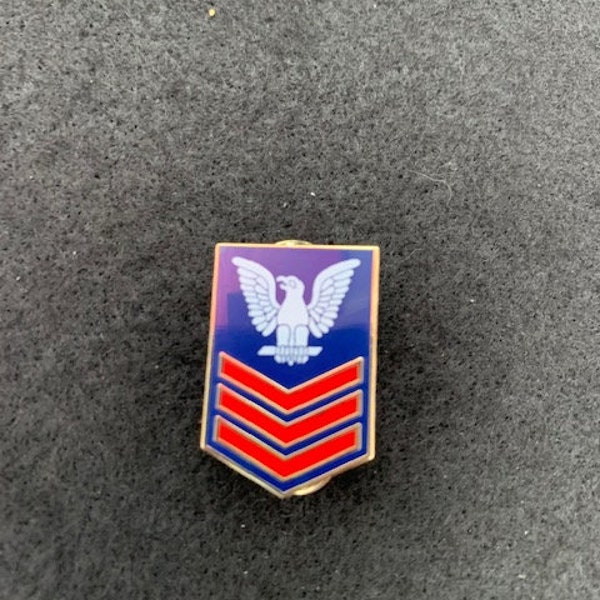 Navy Pin - Etsy