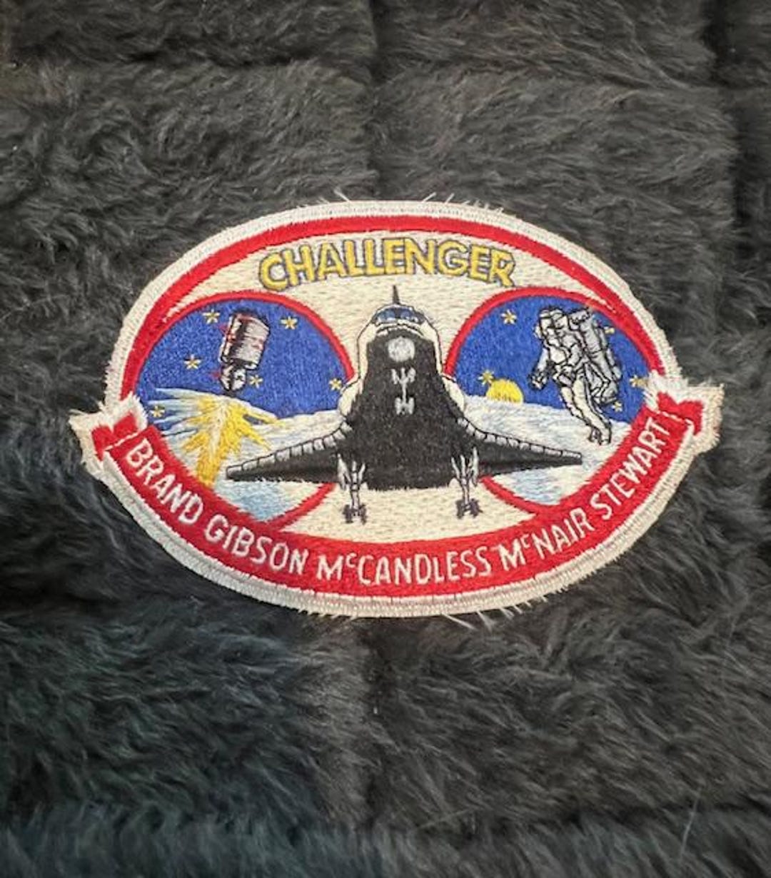 Space Shuttle Challenger Astronauts Brand Gibson Mc Candless Mcnair ...