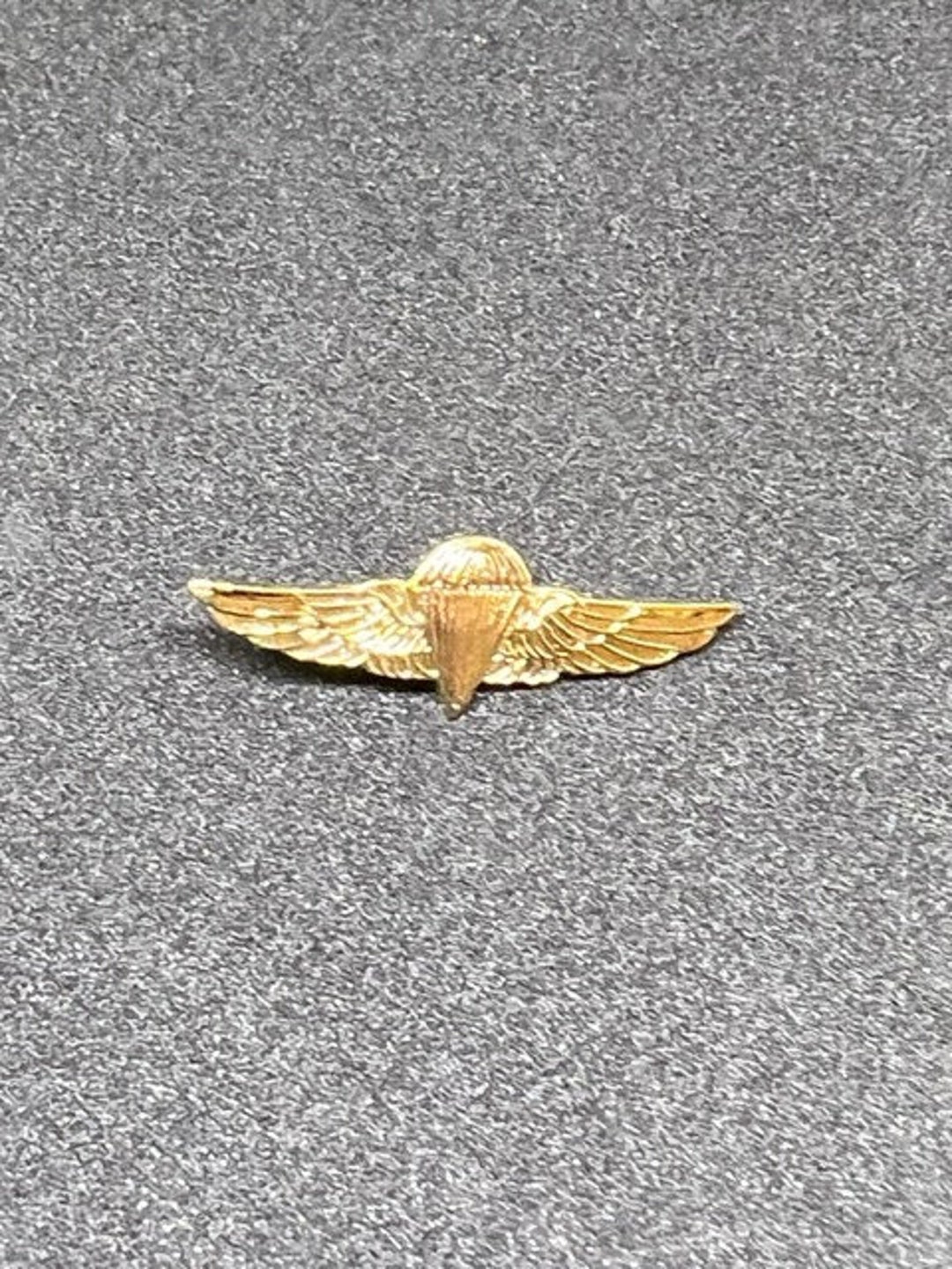 Paratrooper Jump Gold Wings Pin Tie Clasp - Collectable - Jacket ...