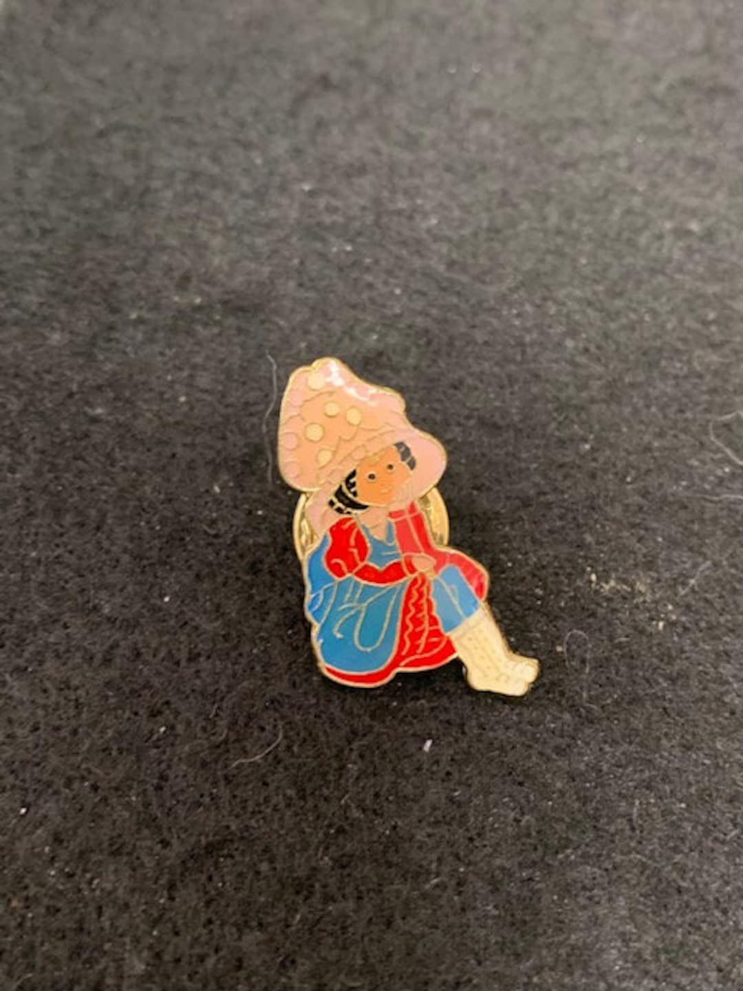 Strawberry Shortcake Cartoon Enamel Pin - Etsy