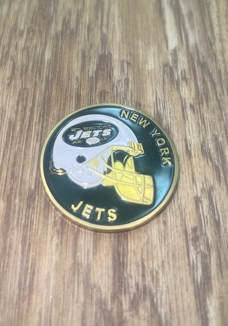 New York Jets NFL Sports Challenge Coin - Etsy
