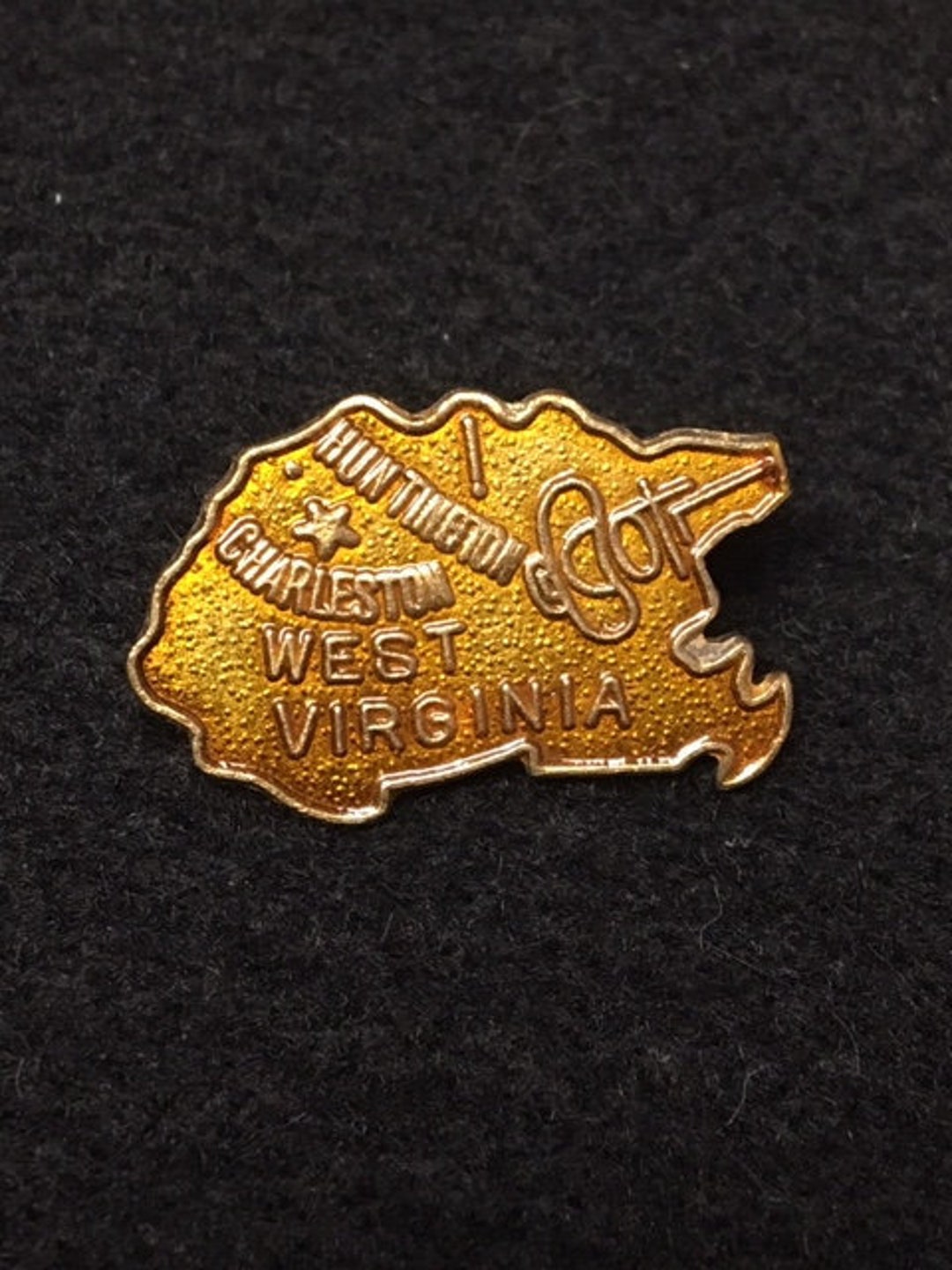 West Virginia State Enamel Backpack Pin - Jacket Pin - Graffiti Pin ...