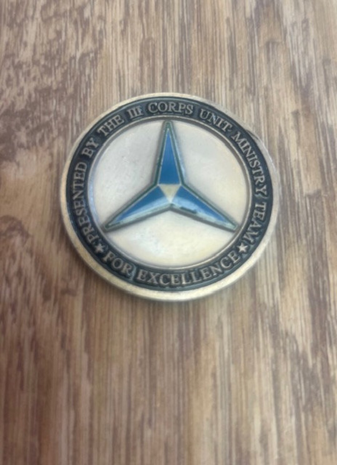 US Army III Corps Chaplain Unit Ministry Team Excellence Challenge Coin ...