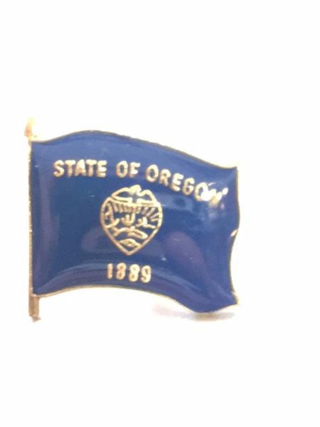 Oregon State Flag Enamel Backpack Button - Jacket Pin - Graffiti Pin ...