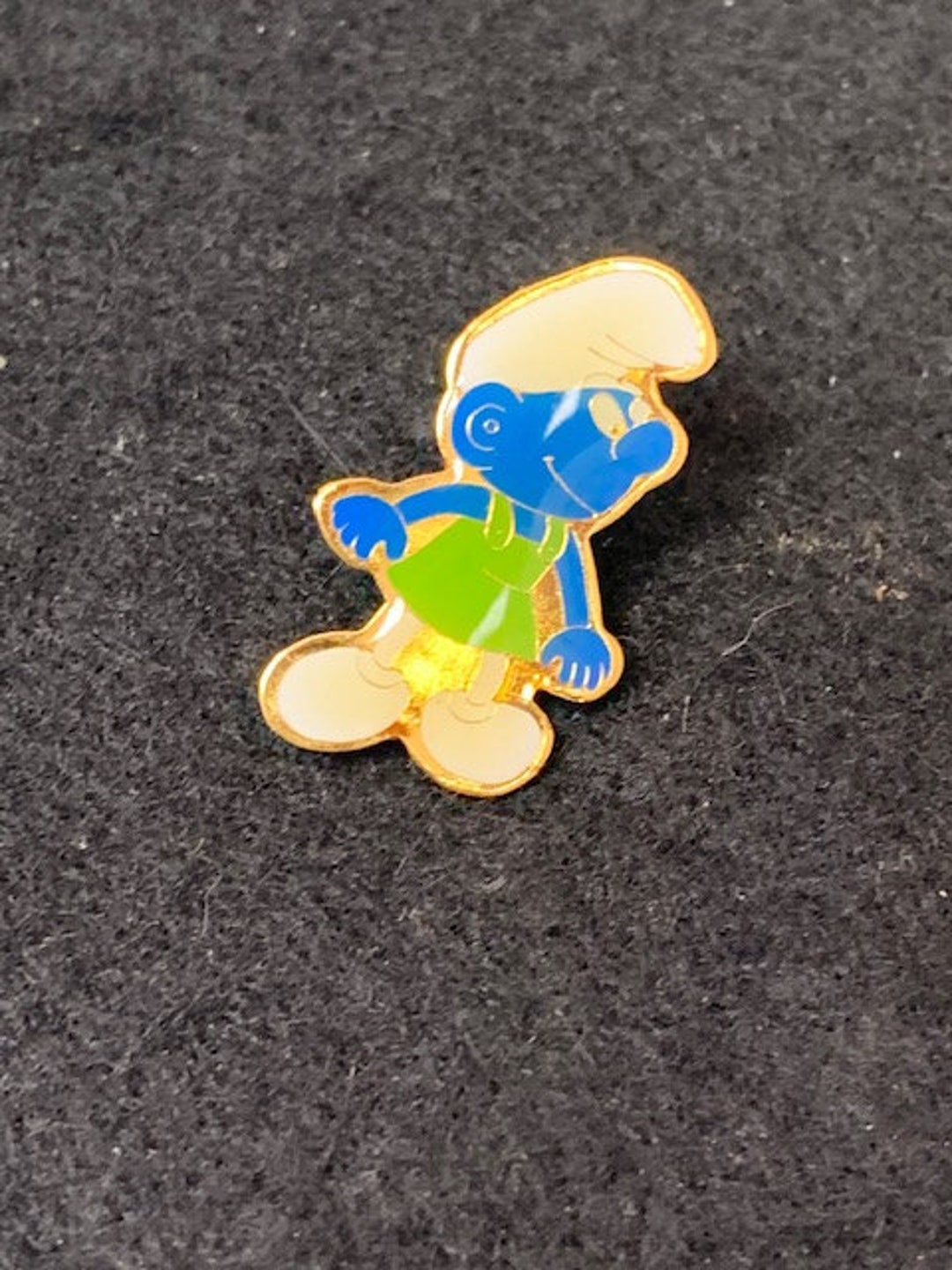 Girl Smurf Disney Cartoon Porcelain Hound Dog Pin - Etsy