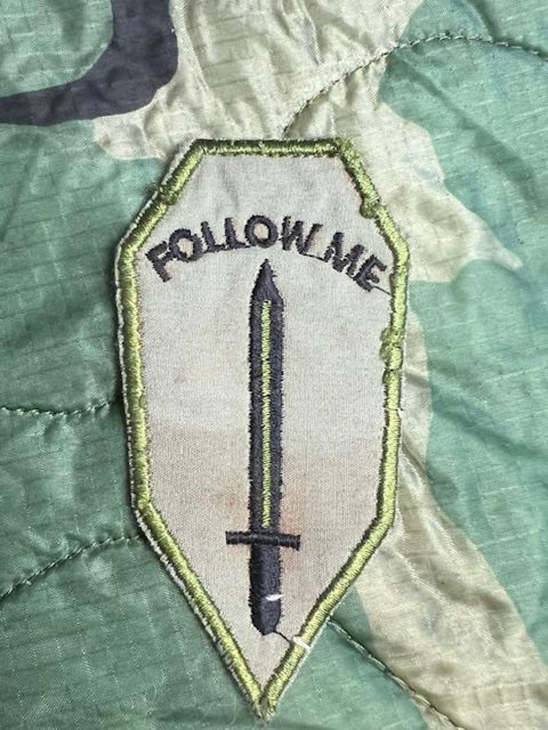 US Army Infantry School Follow Me Patch Vietnam Era ? - Etsy