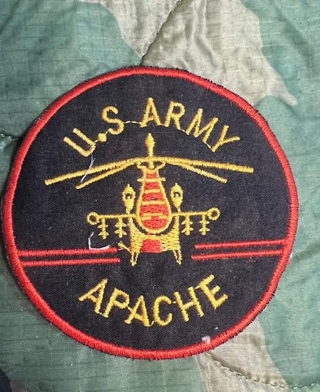 US Army Apache Helicopter Morale Patch Strike Force Death From Above ...