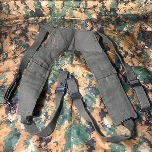 US Military Issued H Suspender Harness for Initial 782 Gear Combat ...