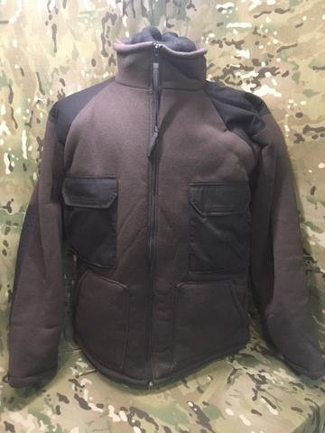 US Military Vintage Cold Weather ECWCS Polar Fleece Shirt Brown Bear ...