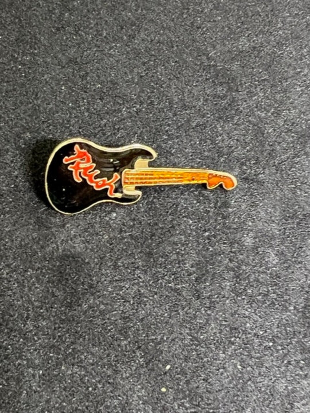 Rush Rock and Roll Electric Guitar Enamel Backpack Pin Jacket Graffiti ...