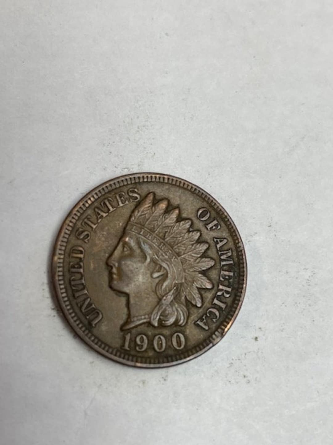 High Grade 1900 Indian Head Penny One Cent Vintage Collectable Coin US ...