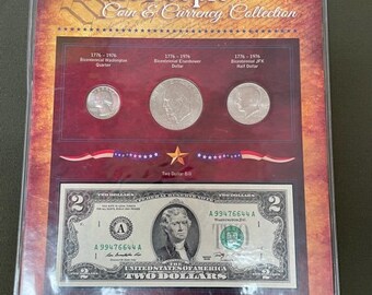 Living Presidents 2.00 Dollar Bill on Genuine US Currency - Etsy