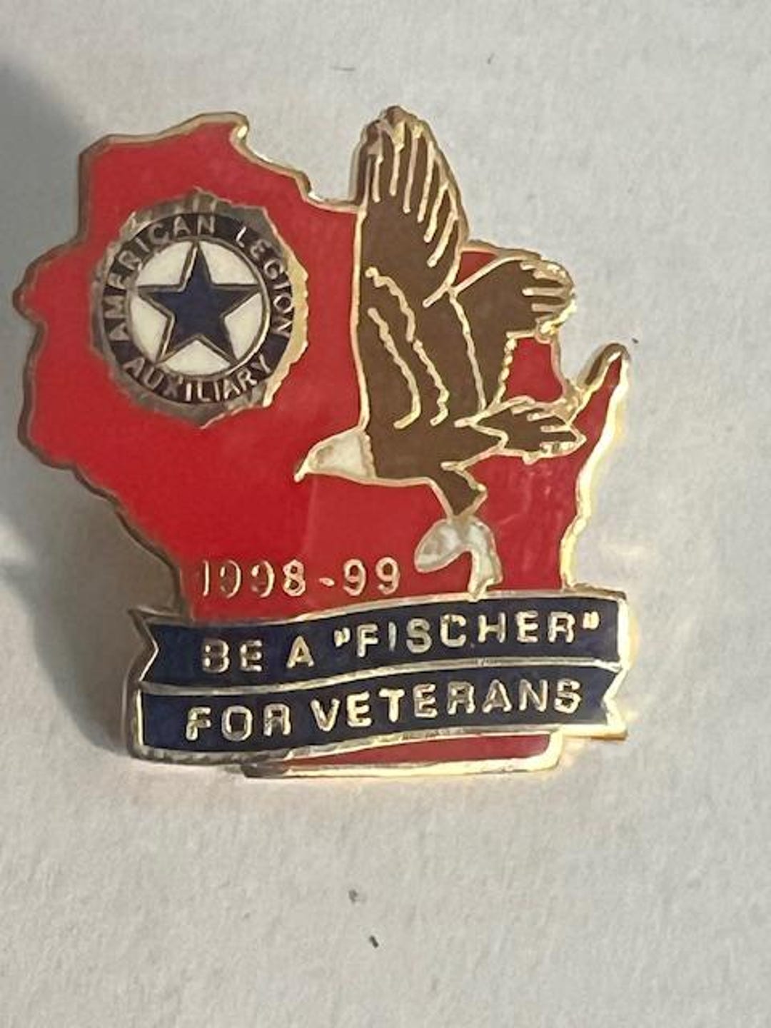 American Legion Campaign Pin for Veterans Backpack Jacket Graffiti ...