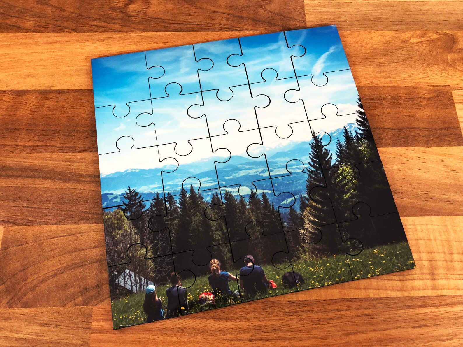 Personalised Photo 25 Piece MDF Jigsaw & Gift Bag Children - Etsy UK