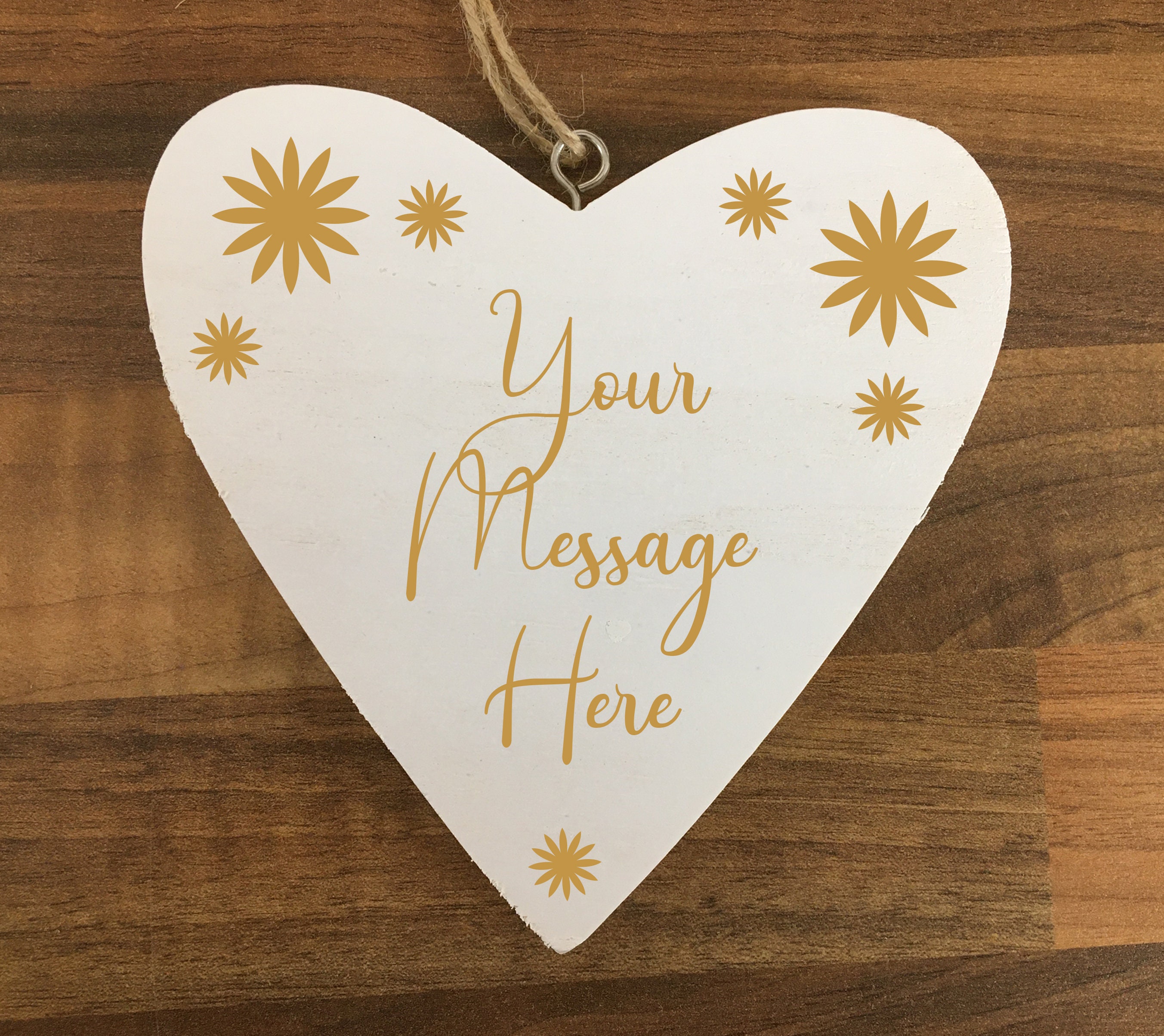 Personalised Engraved Wooden Heart Wedding Valentines Love | Etsy