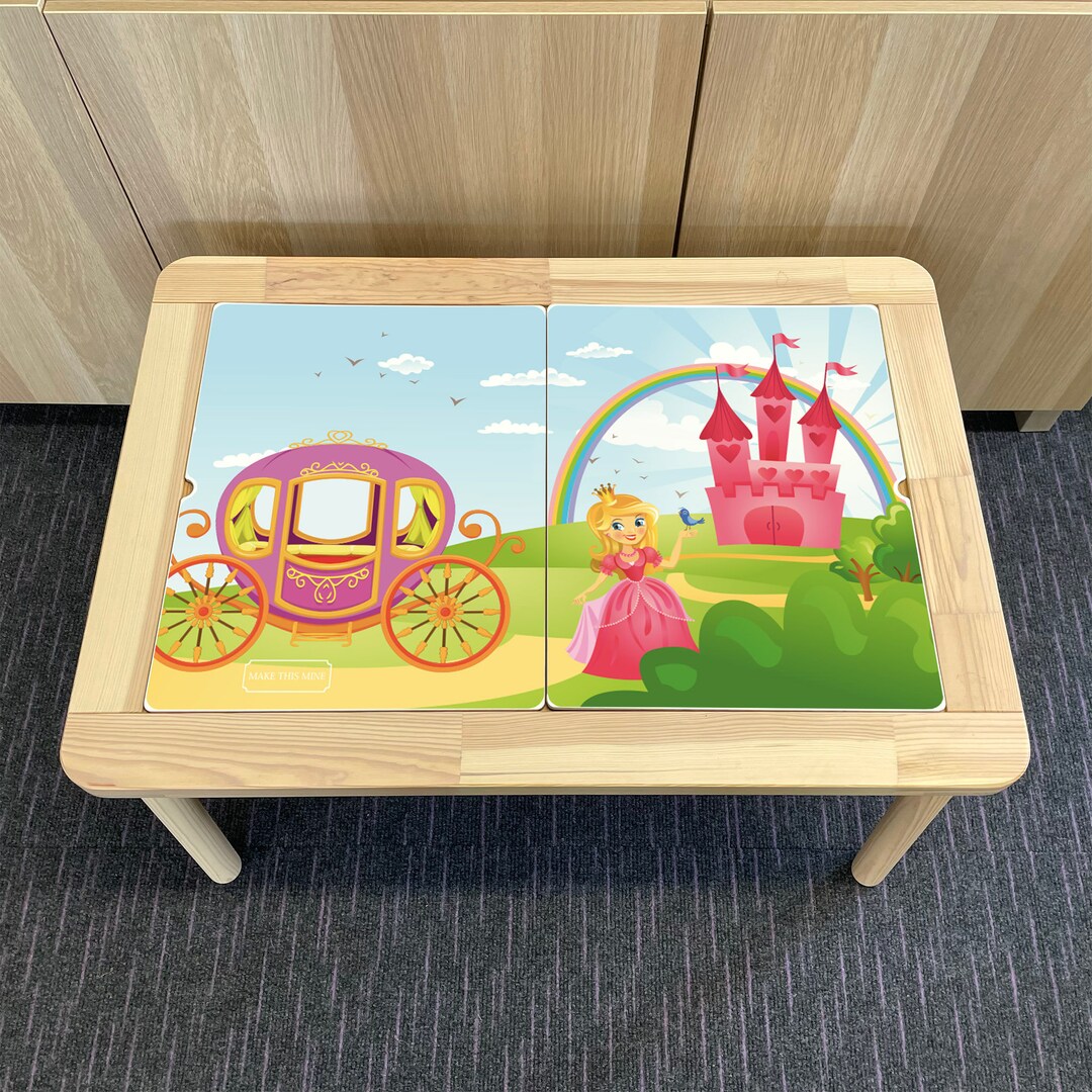 Kids Princess Fairytale Table Top STICKER ONLY Compatible With IKEA ...