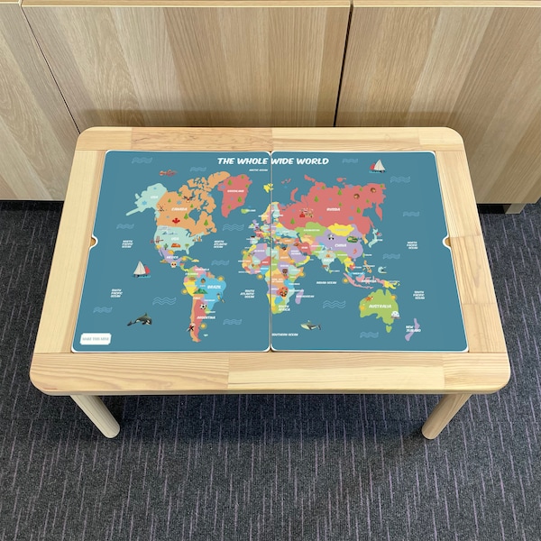 Ikea Flisat Table Decal - Etsy