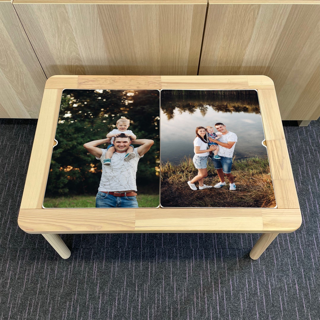 Personalised Table Top STICKER ONLY Compatible With IKEA Flisat Tables ...