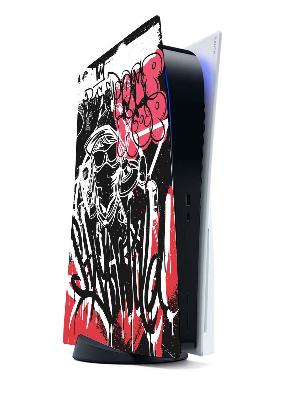 PS5 Graffiti Gamer Console Vinyl Sticker - Etsy UK