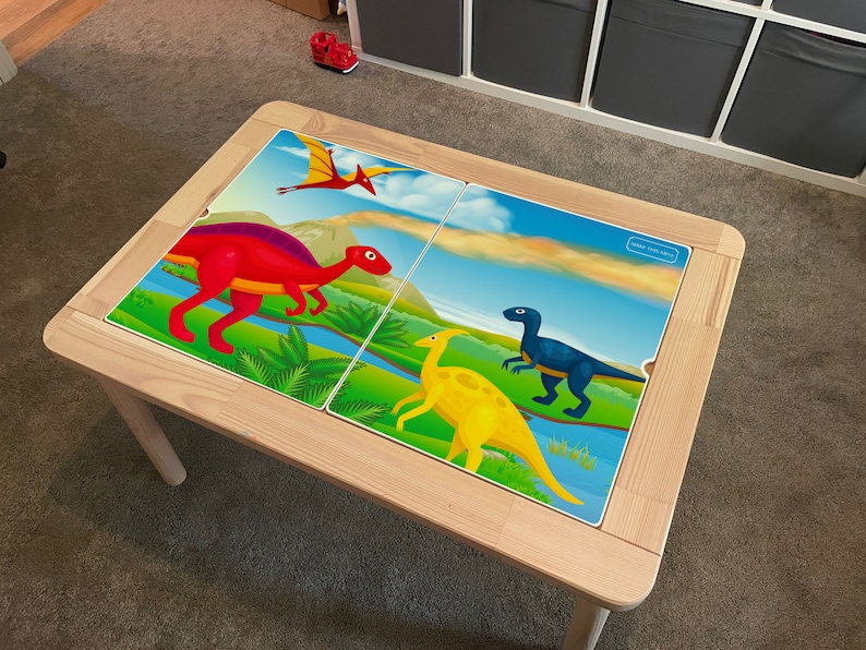 Kids Dinosaur Table Top STICKER ONLY Compatible With IKEA - Etsy
