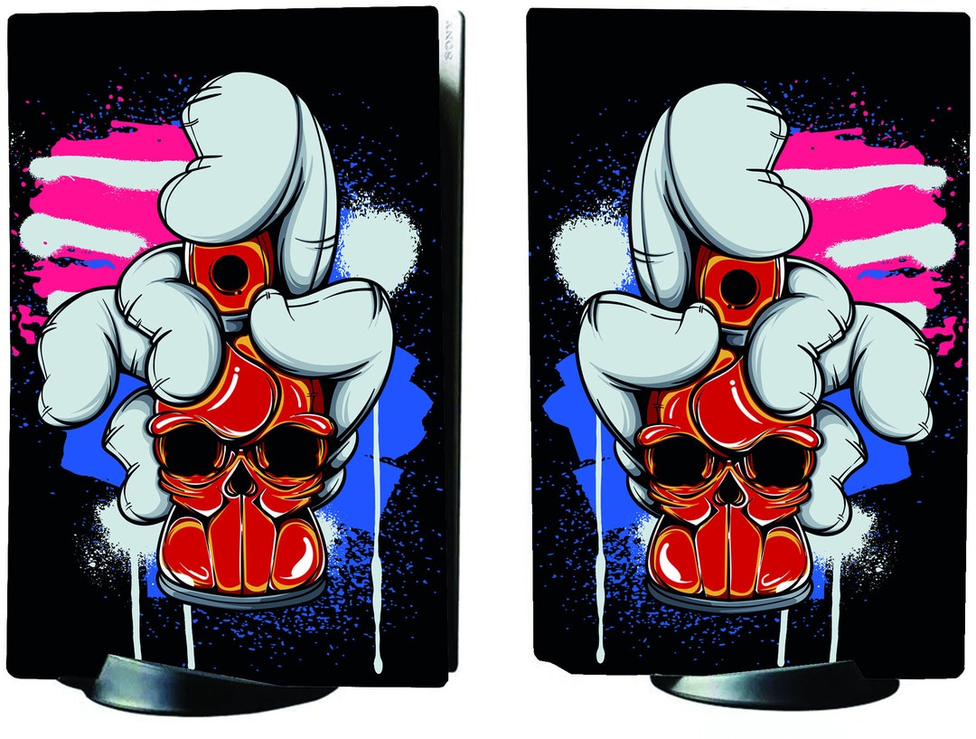 PS5 Graffiti Spray Can Console Vinyl Sticker - Etsy
