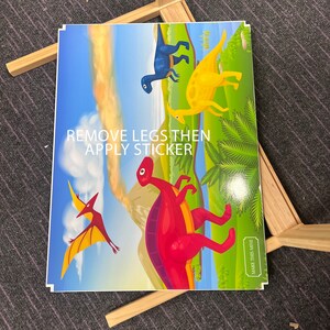 Kids World Landmarks Table Top STICKER ONLY Compatible With IKEA Latt ...