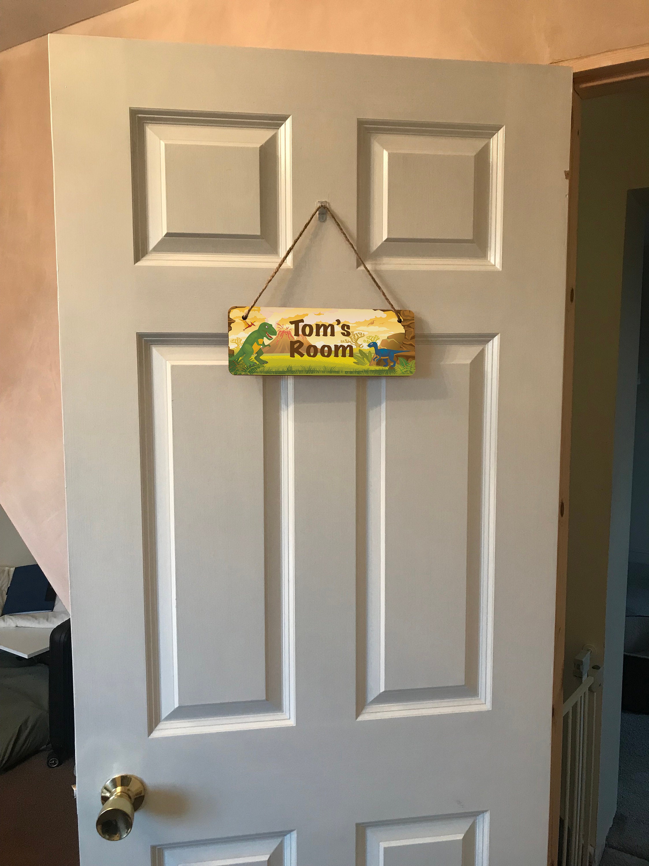 Personalised Children's MDF Hanging Door Plaque Multiple - Etsy UK