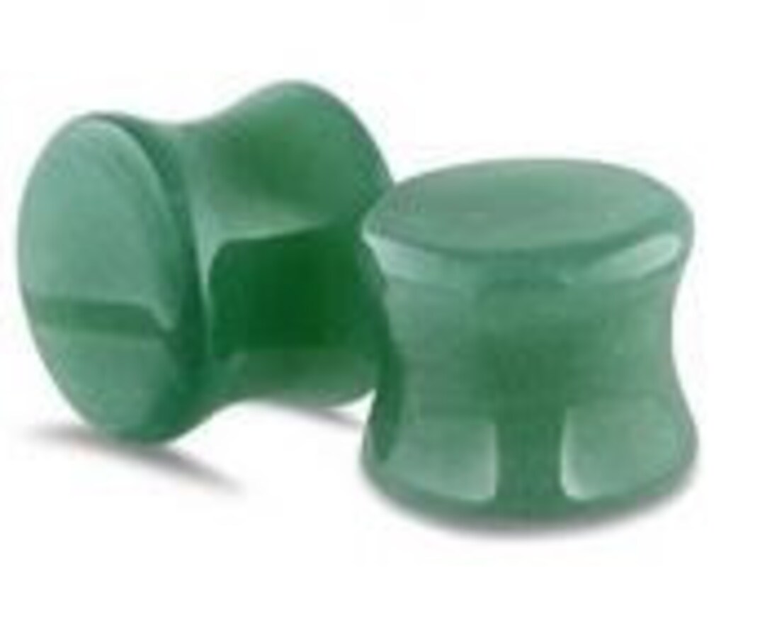 Plug, jade, plug pierre, piercing, piercing oreille, tunnel, - Etsy France