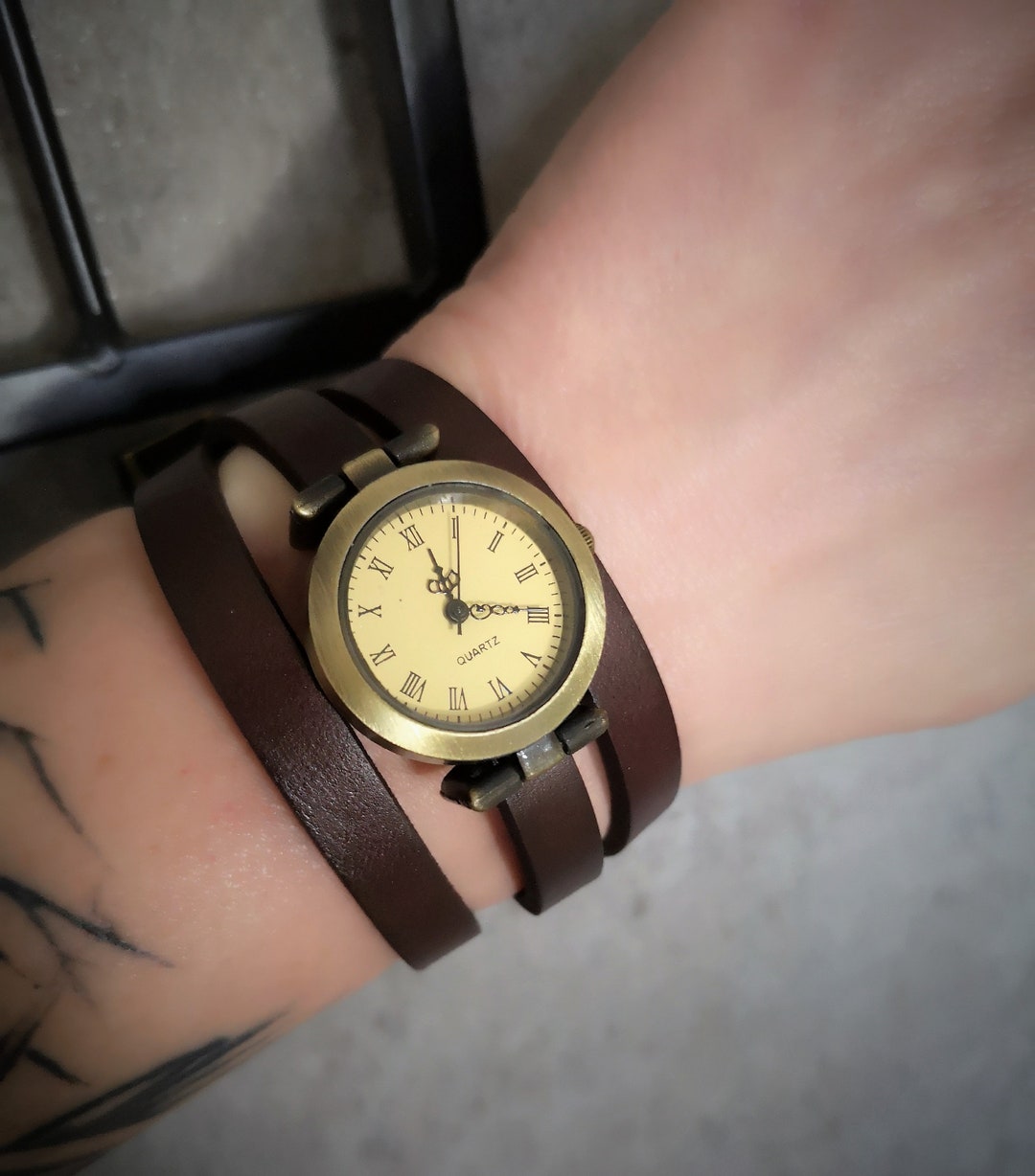 Wrist Watch Wrap Watch Leather Watch Women's Watch - Etsy
