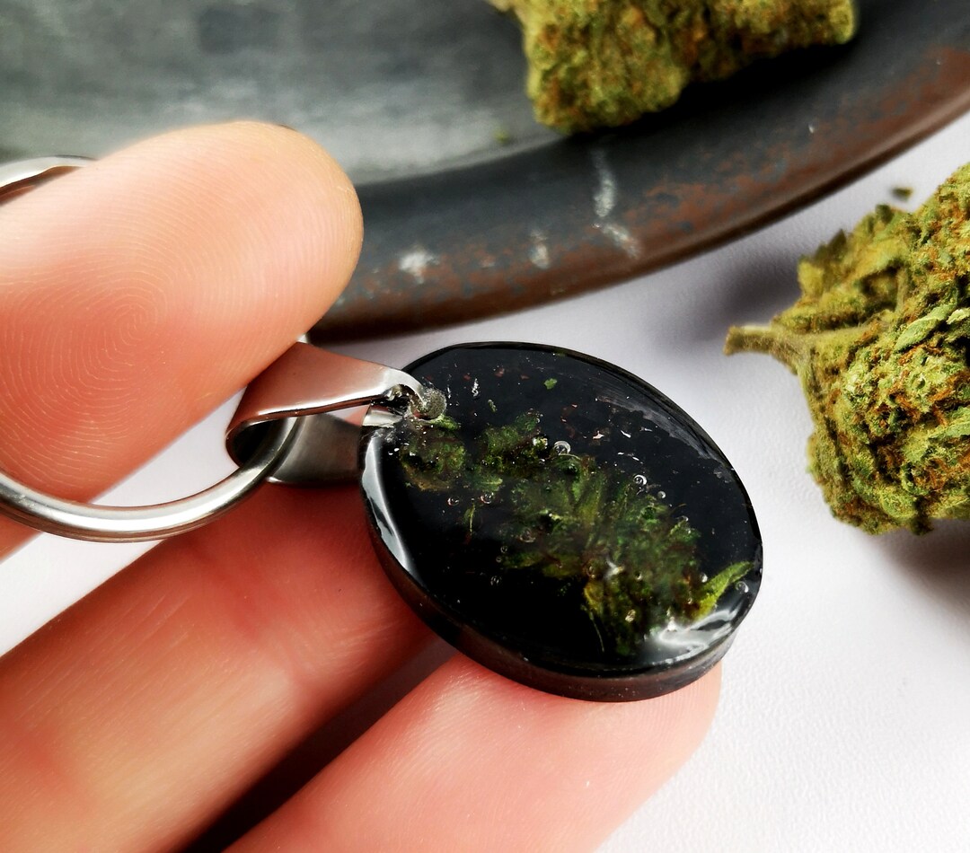 Pendant, Keychain, Hemp Flower, 420 - Etsy
