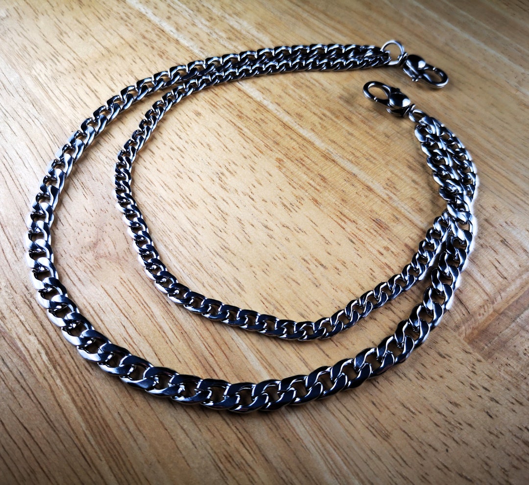 Charivari Made of Stainless Steel, Basic Chain, Traditional Jewelry, 2 ...