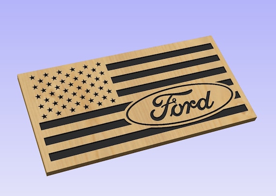 Ford US Flag SVG ONLY | Etsy India