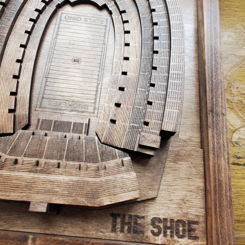 Ohio State Stadium 3d Model FREE SHIPPING - Etsy