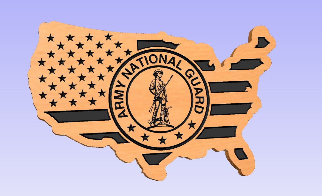 Army National Guard SVG File ONLY USA - Etsy