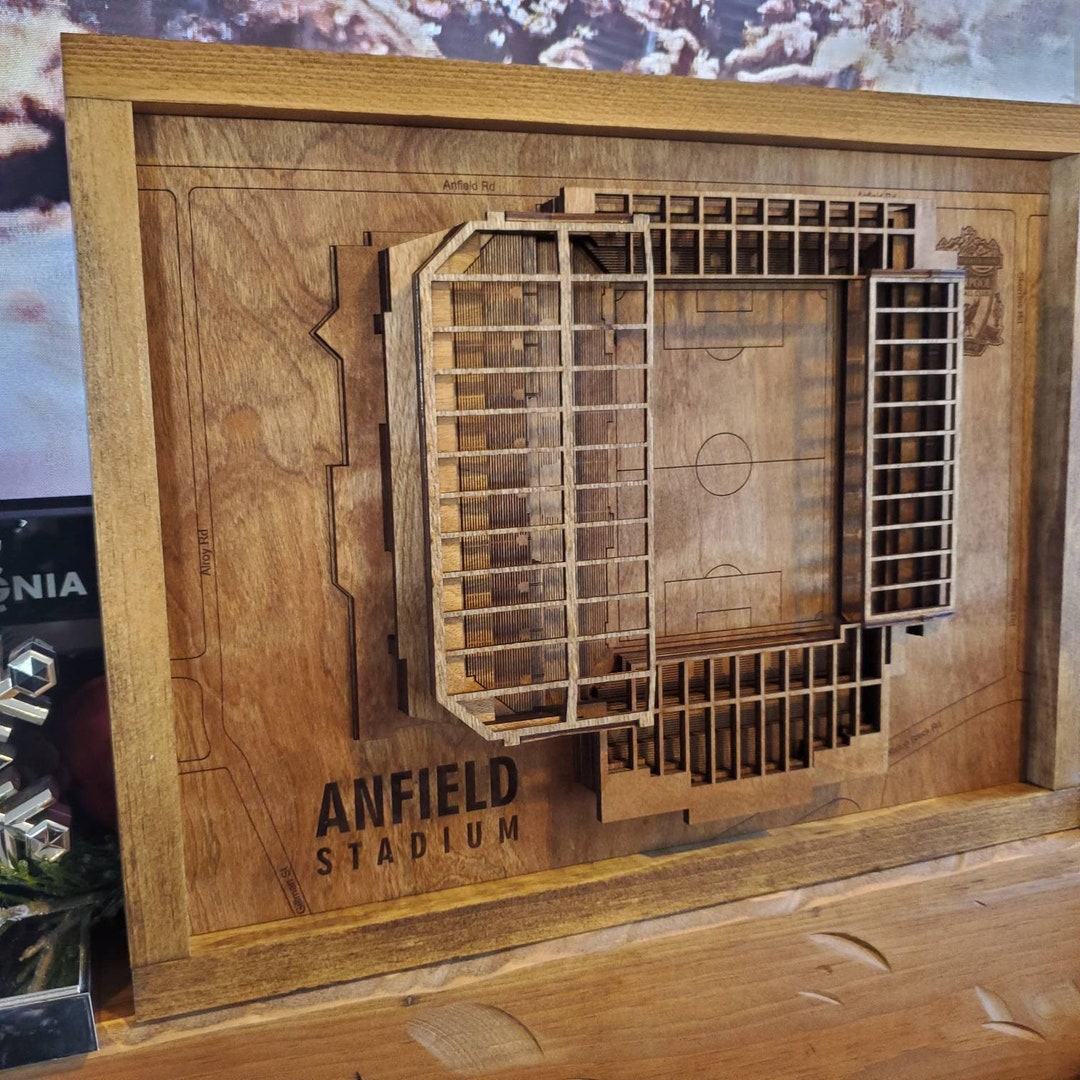 Anfield Stadium Liverpool Soccer 3d Model FREE SHIPPING - Etsy