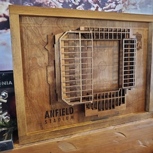 Anfield Stadium Liverpool Soccer 3d Model FREE SHIPPING - Etsy