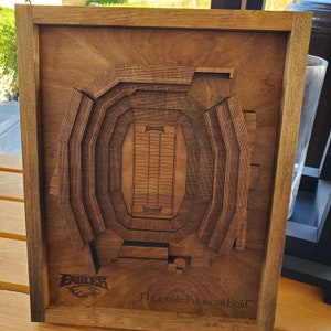 Philadelphia Eagles Lincoln Financial Field 3d Model FREE SHIPPING - Etsy