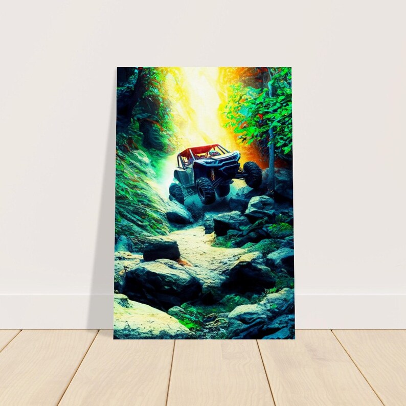 Side by Side Offroad SXS Poster | ATV UTV off Road Trail Riding ...