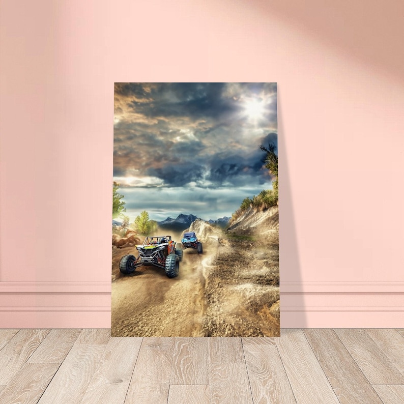 Riding Side by Side Poster | ATV UTV Offroad SXS Trail Riding | Off ...